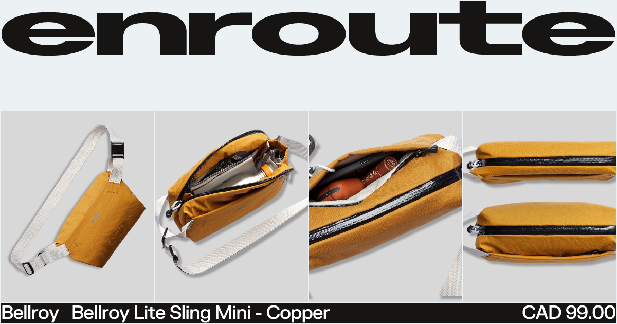 Compact Sling Bag · Bellroy Lite Sling Mini | ENROUTE