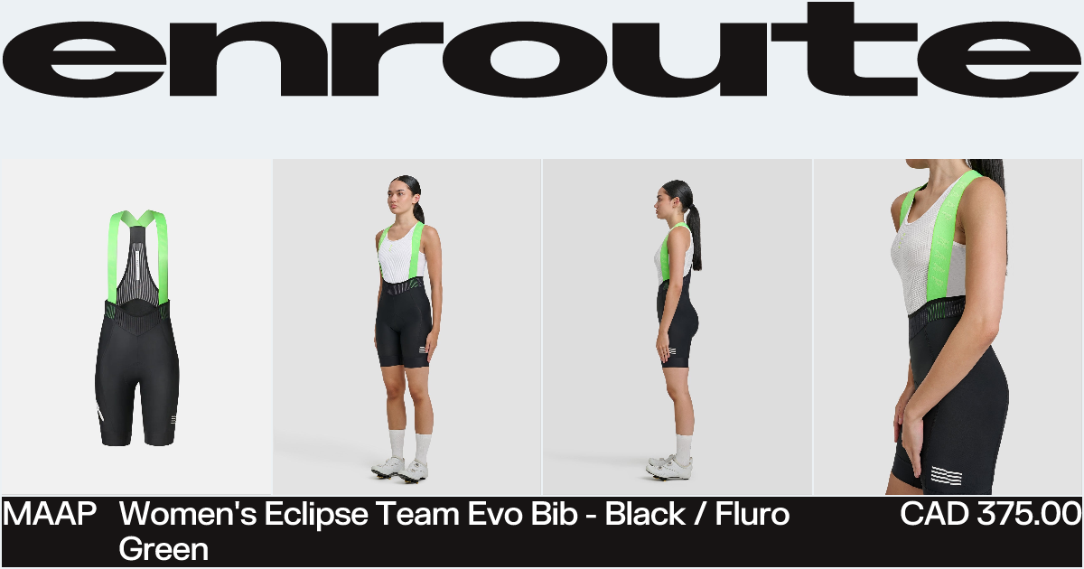 MAAP Women's Eclipse Team Evo Bib · Black/Fluro Green