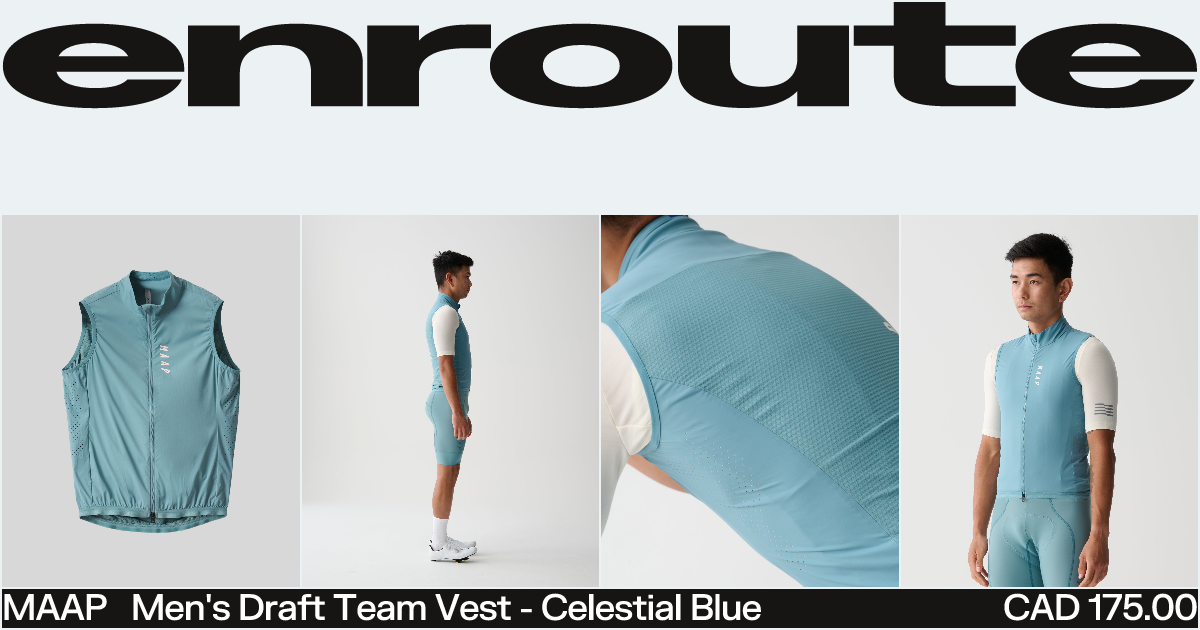 Men's Draft Team Vest Celestial Blue | ENROUTE.CC