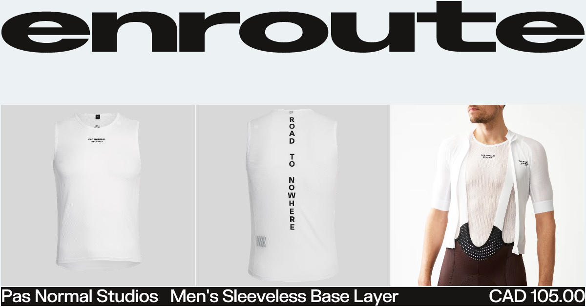 Men's Sleeveless Base Layer | ENROUTE.CC