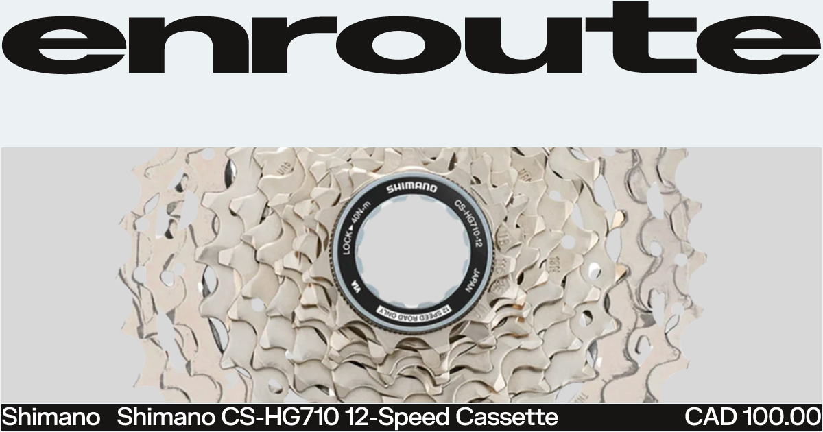 Shimano CS-HG710 12-Speed Cassette | ENROUTE.CC