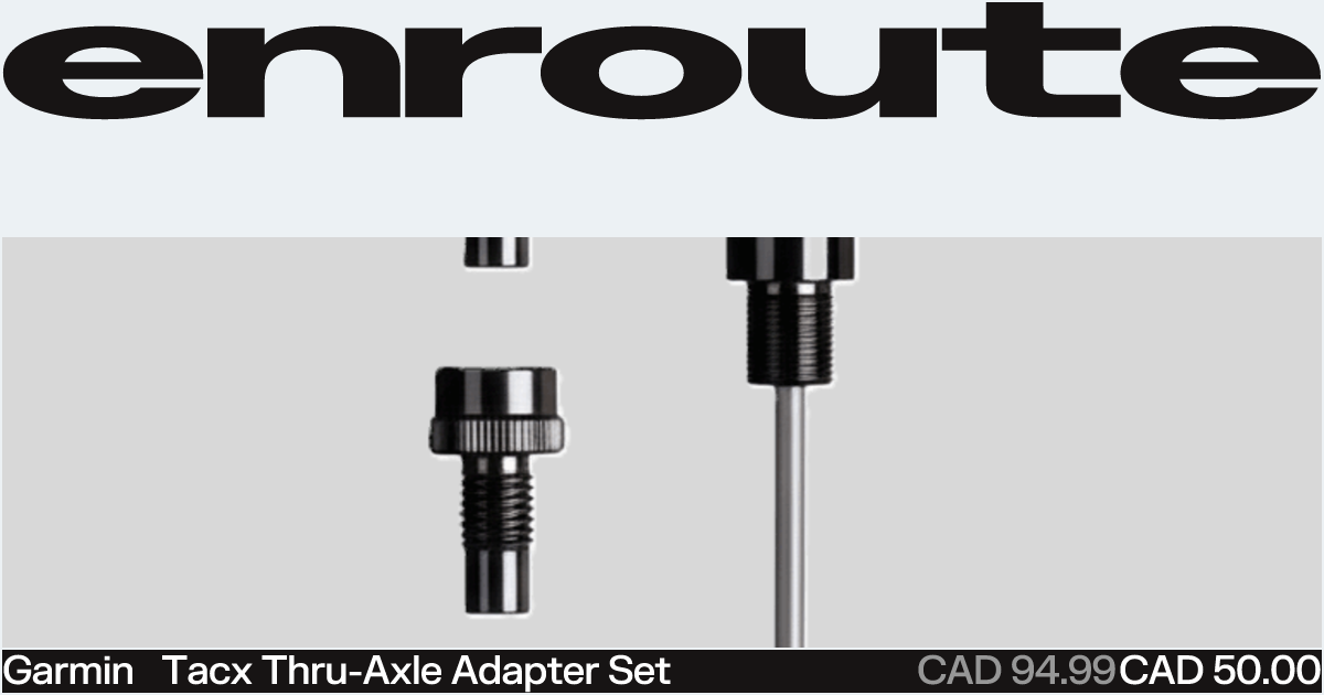 Thru-Axle Adapter Kit · Tacx by Garmin | ENROUTE